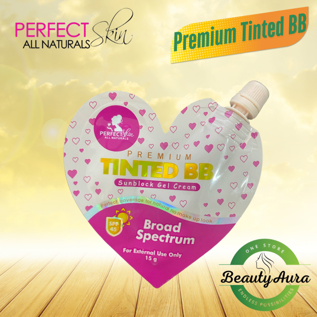 Authentic Perfect Skin Premium Tinted BB Sunblock Cream 15g | Shopee Philippines