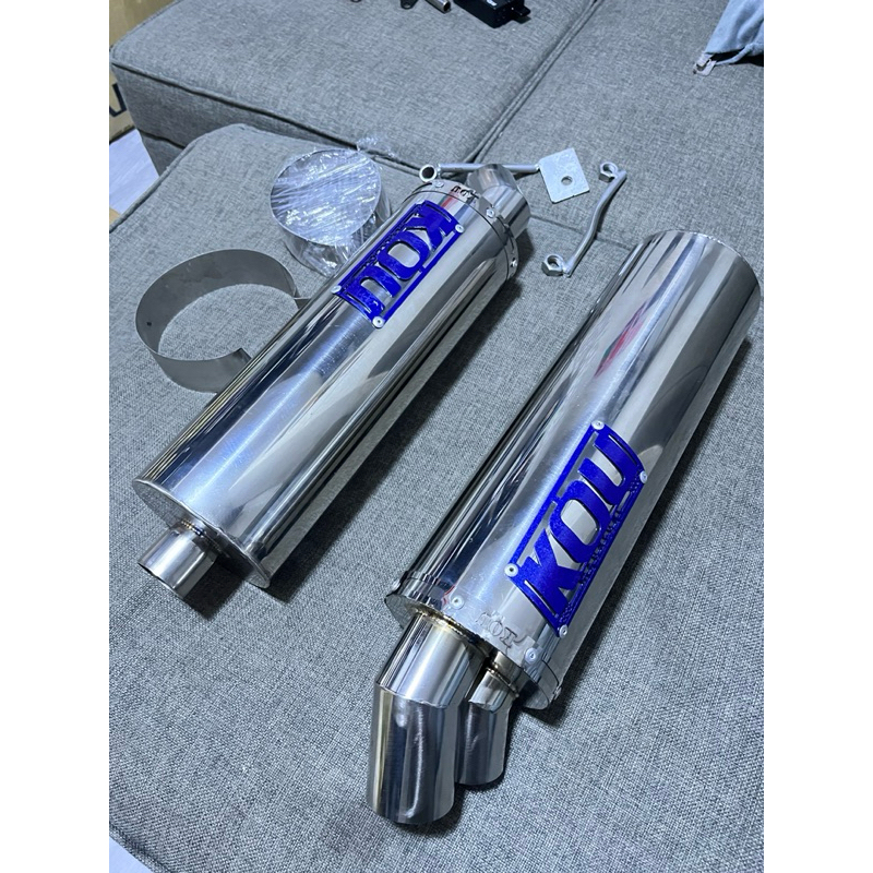 DUAL TIP KOU POWER PIPE HIGH QUALITY OPEN SPECS INDO CONCEPT | Shopee ...