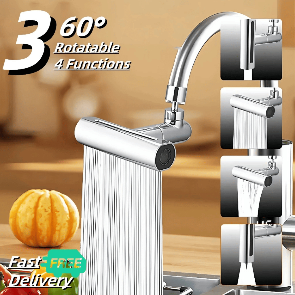 3 in 1 4 Modes Faucet Kitchen Faucets for Sink Kitchen Flexible ...
