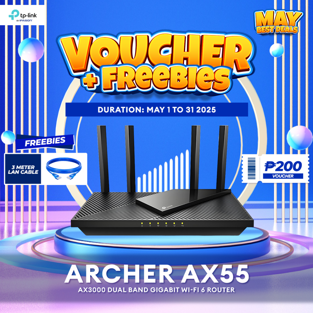 TP-Link Archer AX55 - Ax3000 Dual Band Gigabit Wi-Fi 6 Technology ...