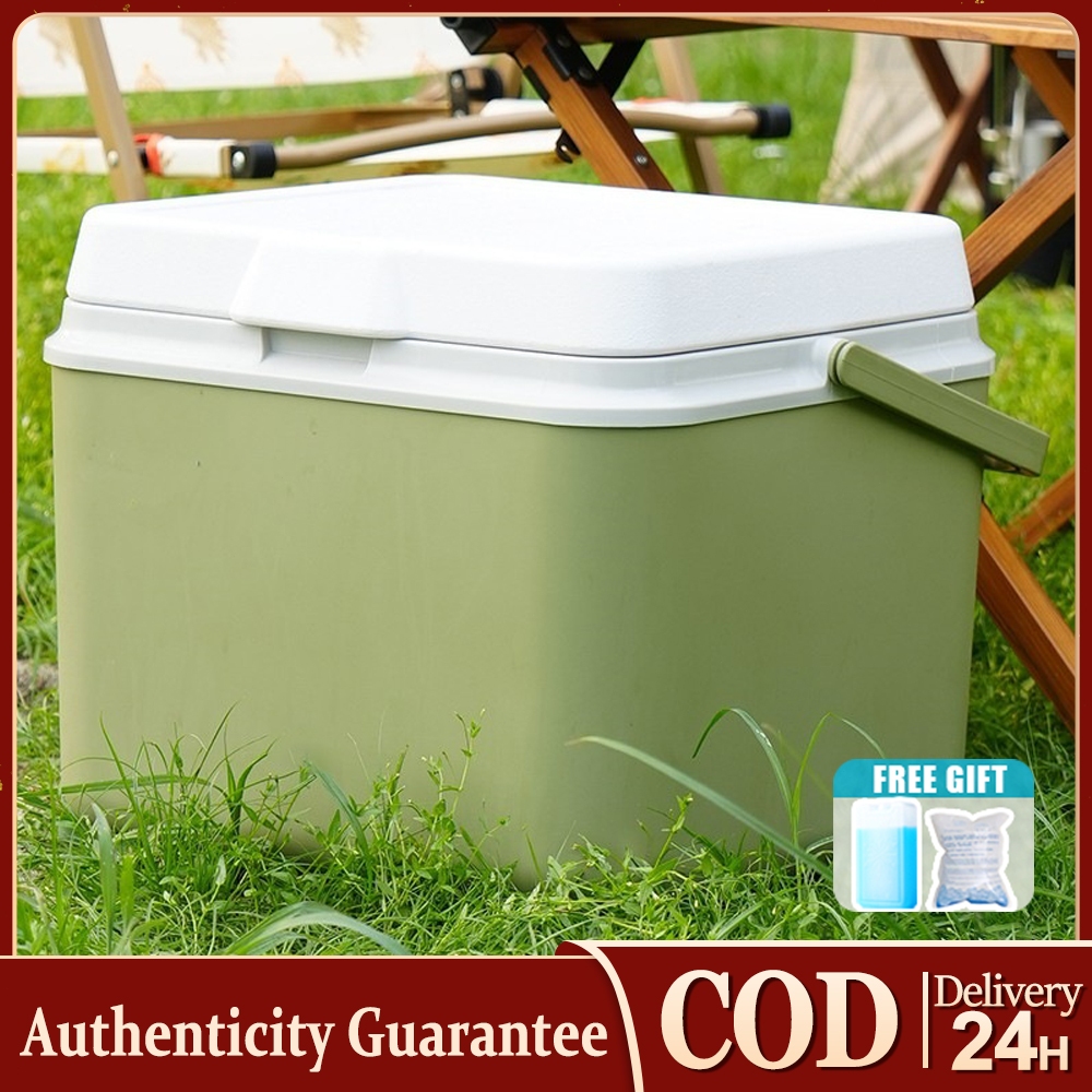 KEYMAX Outdoor Ice Cooler Camping Chest Freshness Preservati Storage ...