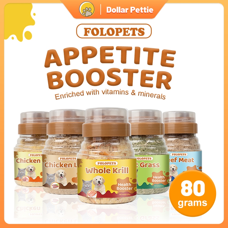 FOLOPETS Appetite Booster for Dog and Cat Pet Supplement Food Toppers ...