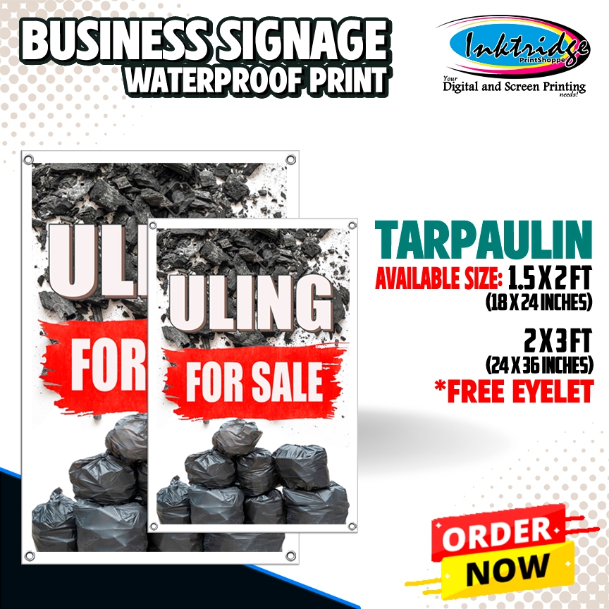ULING Signage | Laminated or Tarpaulin Signage l Waterproof Print ...