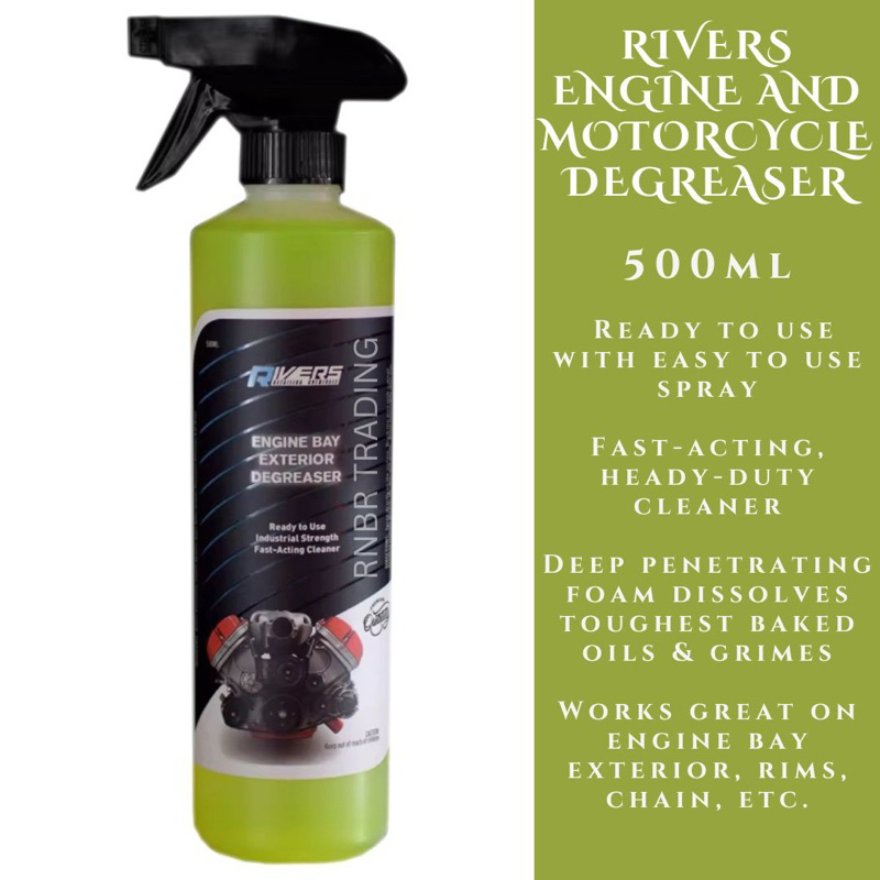 Rivers Engine and Motorcycle Degreaser - 500ml. | Shopee Philippines
