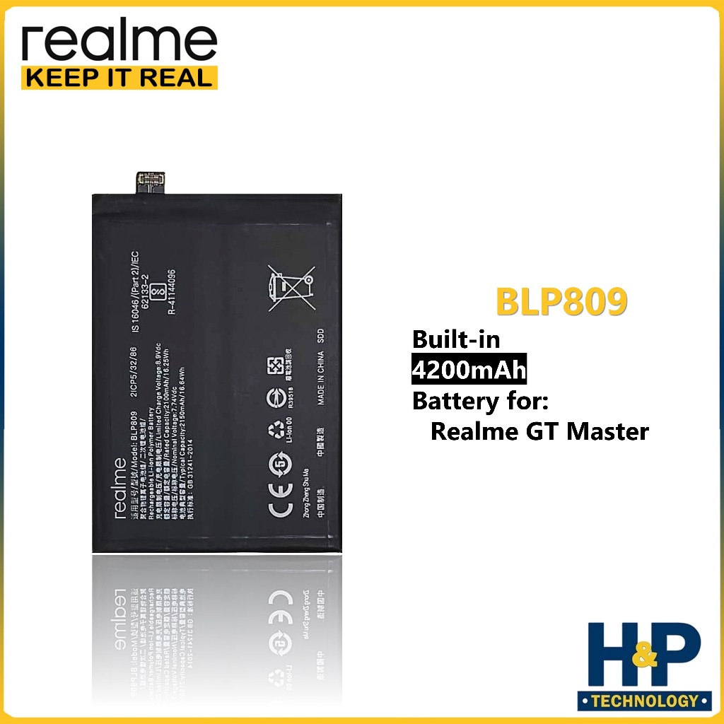 BLP809 for Realme GT Master Battery | Shopee Philippines
