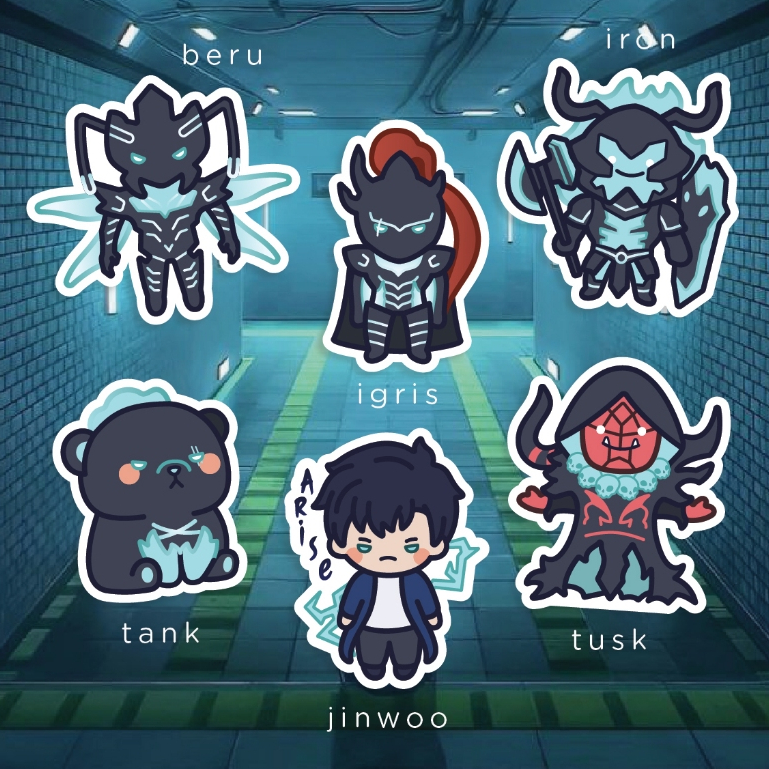 Solo Leveling Sticker Pack | Shopee Philippines
