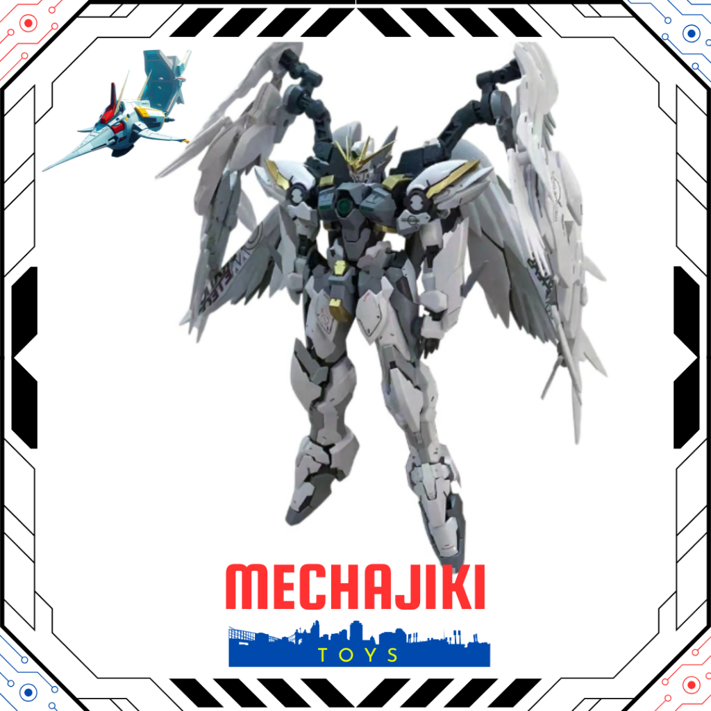 MJH Wing Gundam Snow White HiRM / EW Wing Expansion for MG Wing Gundam ...