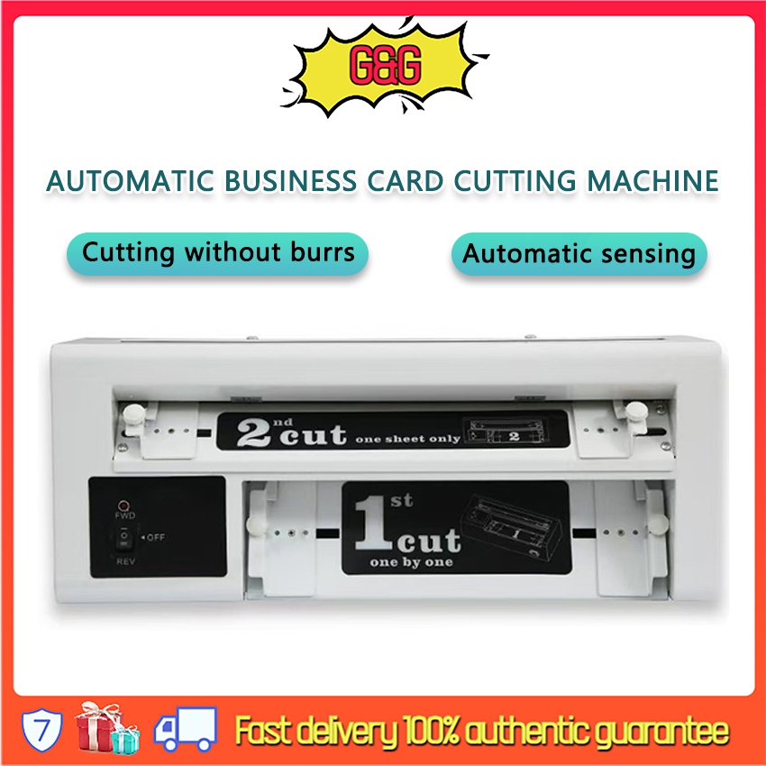 G&G A4 automatic business card cutter card making machine 90*54MM ...