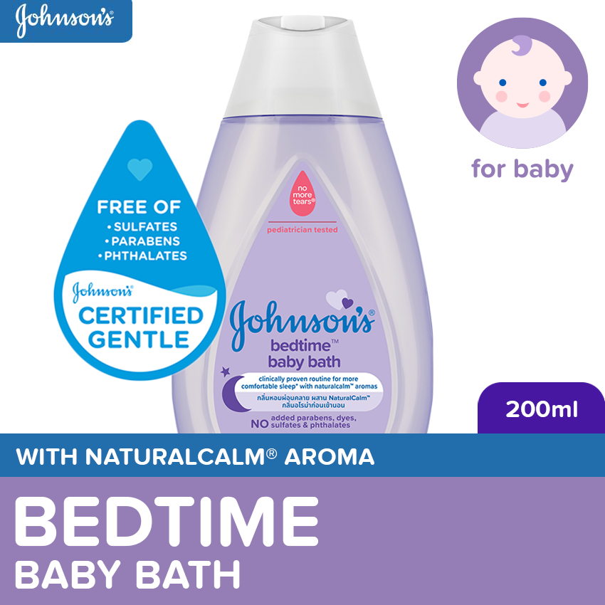 Johnson's Bedtime Baby Bath 200ml: baby wash body wash | Shopee Philippines
