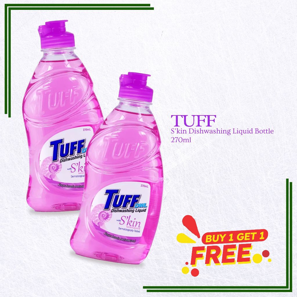 Tuff Buy 1 take 1 S'kin Moisturizer Dishwashing Liquid Bottle 270ml ...
