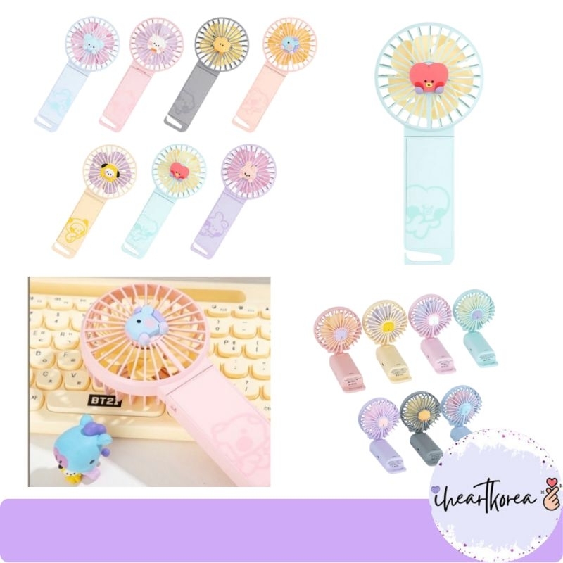 BT21 Minini Dual Blade Handy Fan | Shopee Philippines
