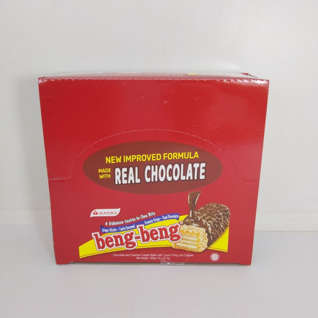 Mayora (Beng-Beng Wafer Choco Caramel 26.5g) | Shopee Philippines