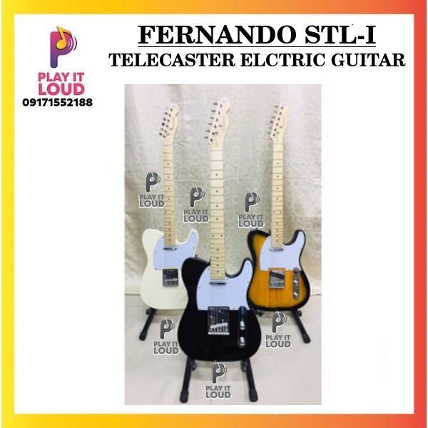 FERNANDO TELECASTER ELECTRIC GUITAR STL-I | Shopee Philippines