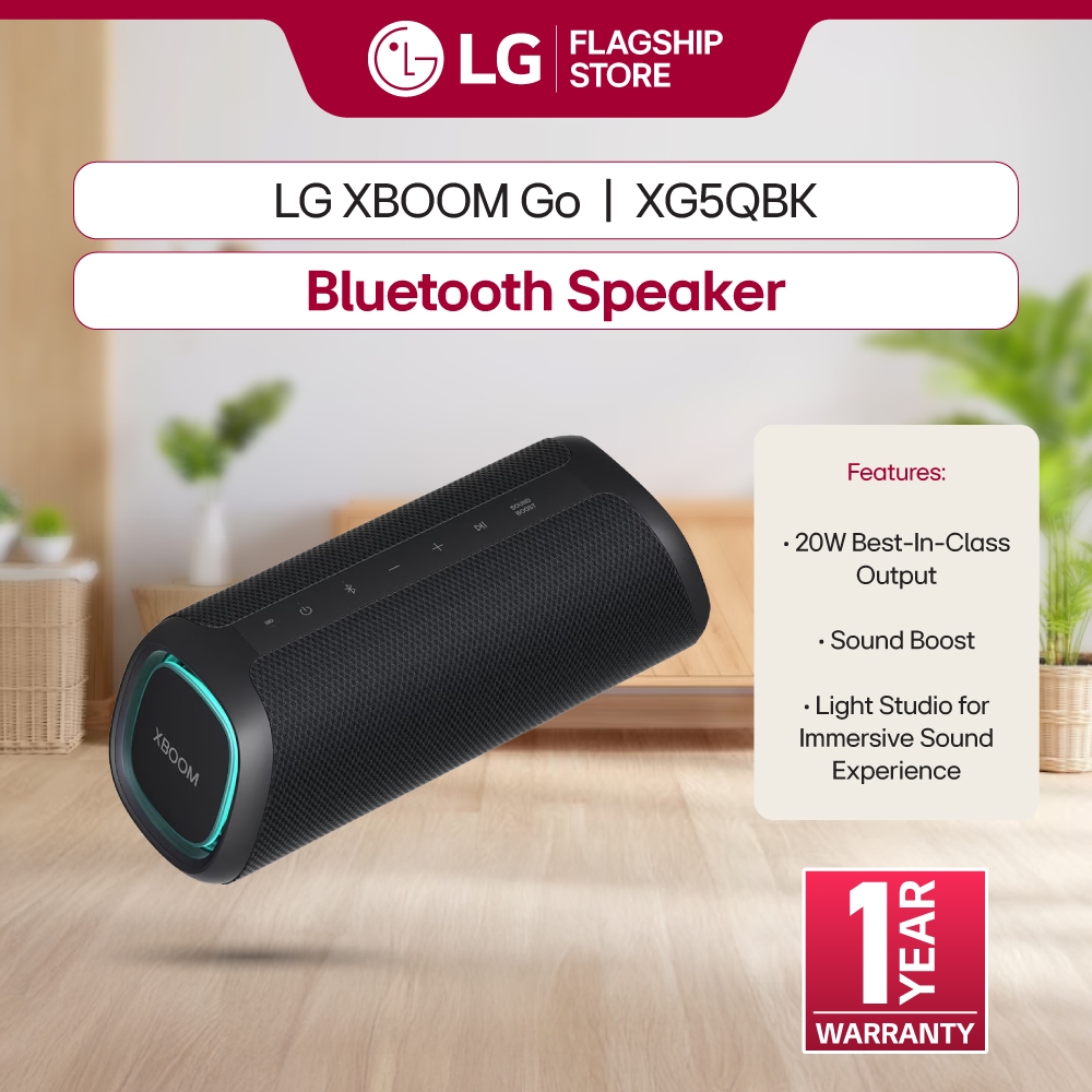 LG XBOOM Go XG5QBK Bluetooth Speaker | Shopee Philippines