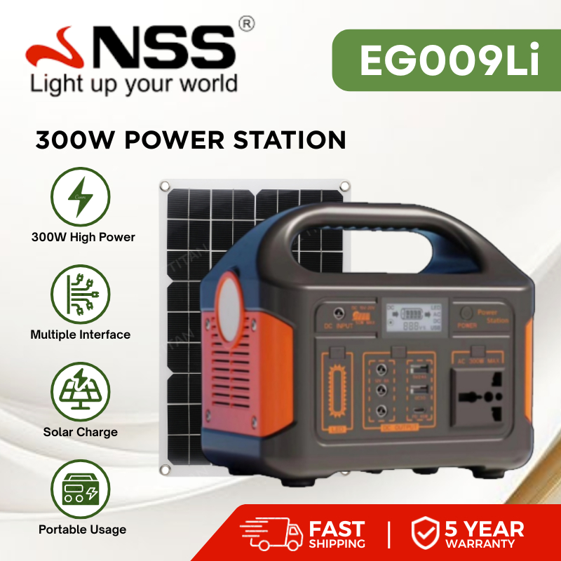 NSS Power station 3 in 1 solar generator 150w 12000mah with 20w solar ...