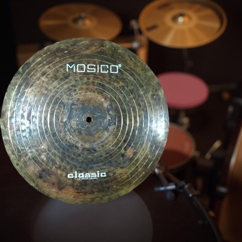 MOSICO CLASSIC CRASH 16 CYMBALS B20 CAST BRONZE made by ARBOREA ...