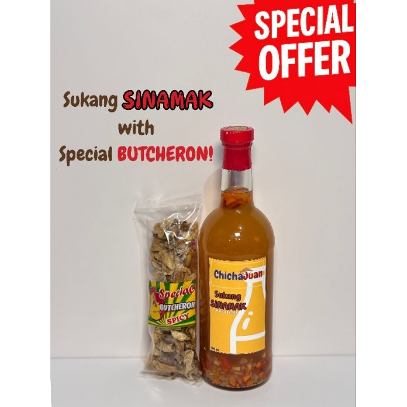 BUTCHERON (35g) and Sukang SINAMAK Promo (750mL) | Limited Offer Only ...