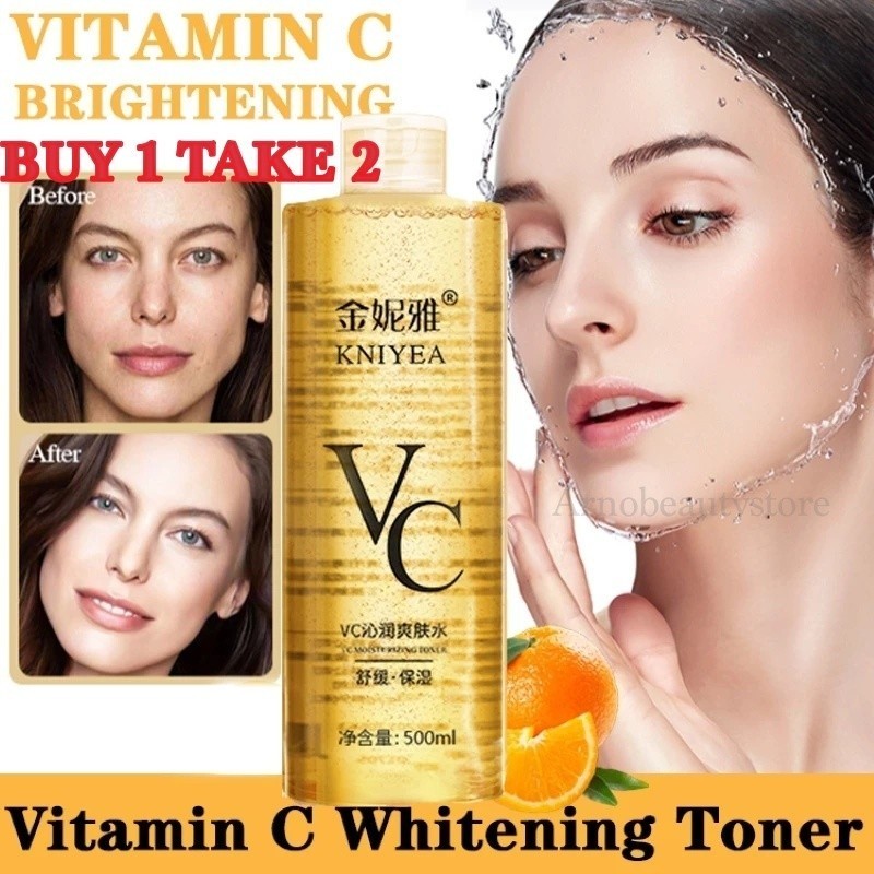 Vitamin C Toner Intensive Whitening Toner Essence Remove Melasma Acne ...