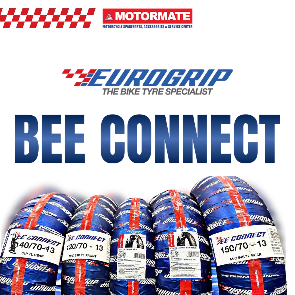 EUROGRIP BEE CONNECT TIRE SET for NMAX 155 (Standard & Oversized ...