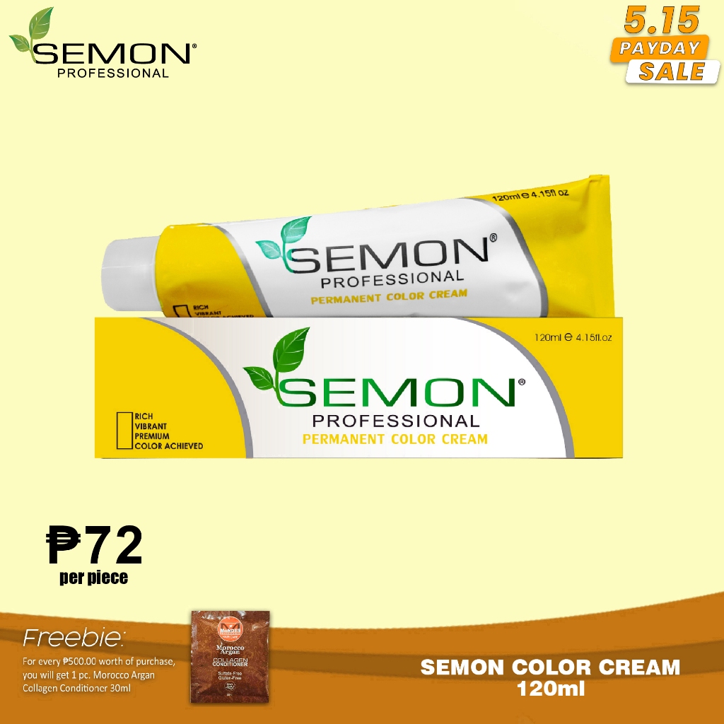 Semon Color Cream 00/000 (Bleach Lightening Cream) | Shopee Philippines