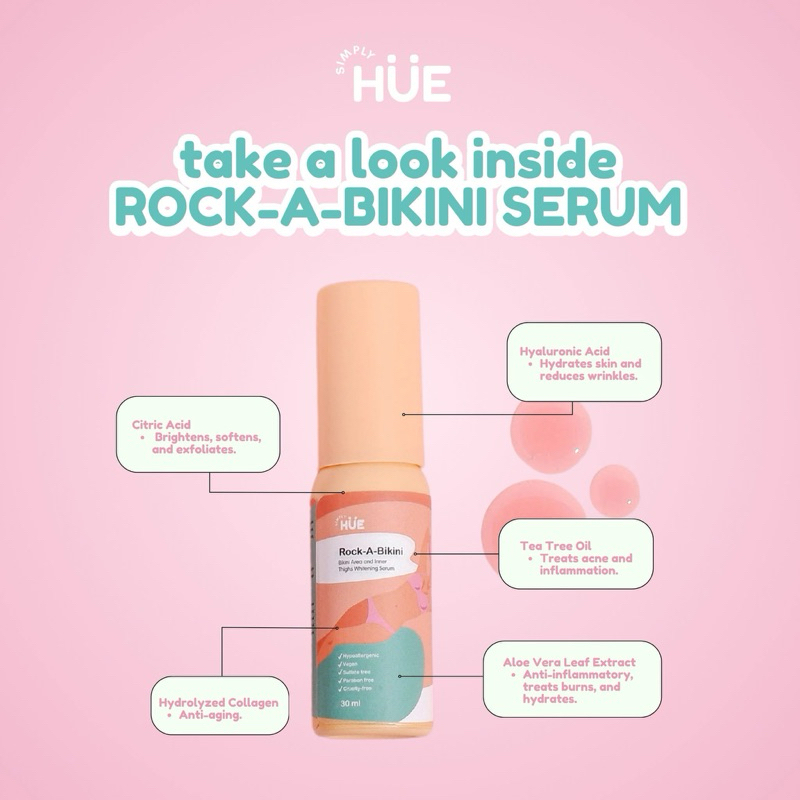 Simply Hue Rock-A-Bikini Bikini Area and Inner Thighs Whitening Serum ...