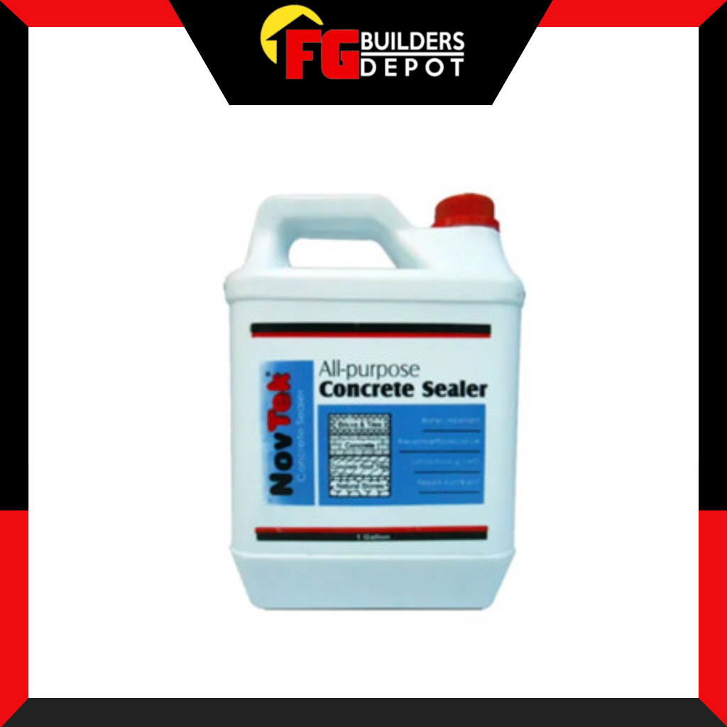 NOVTEK Concrete Sealer – Industrial-Grade Clear Protective Coating for ...
