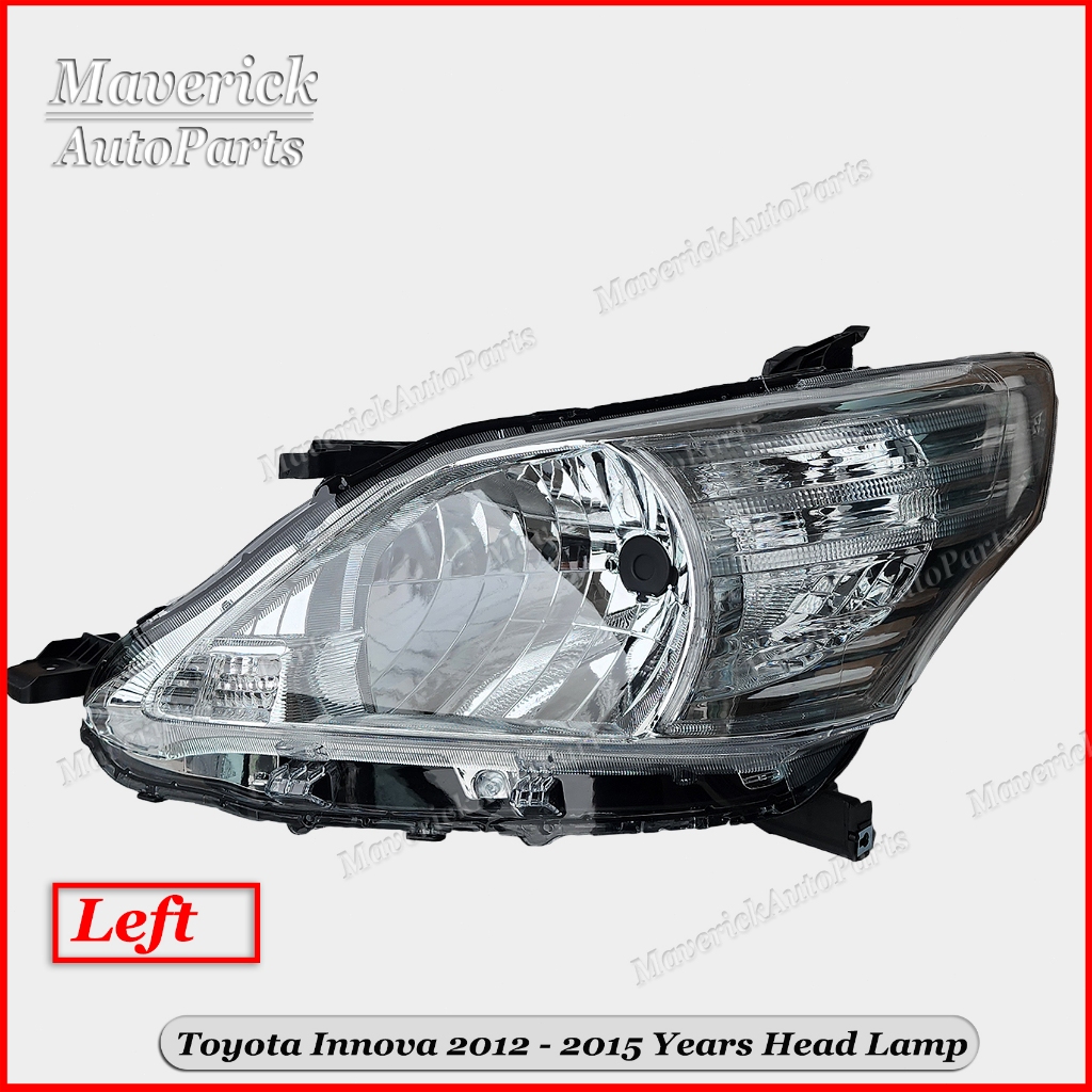 Toyota Innova Headlight 2012-2015 Headlamp Head lamp Head light Driver ...