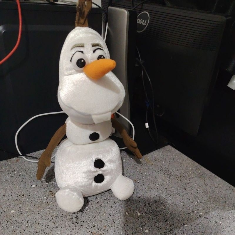 Disney talking Olaf stuff toy | Shopee Philippines