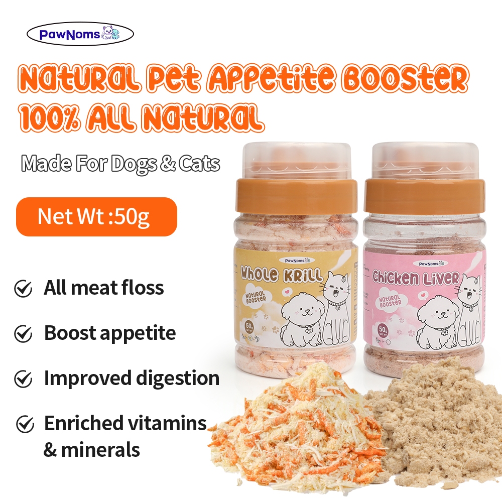 Natural Appetite Booster for Dogs and Cats Boost Immunity Food Toppers ...