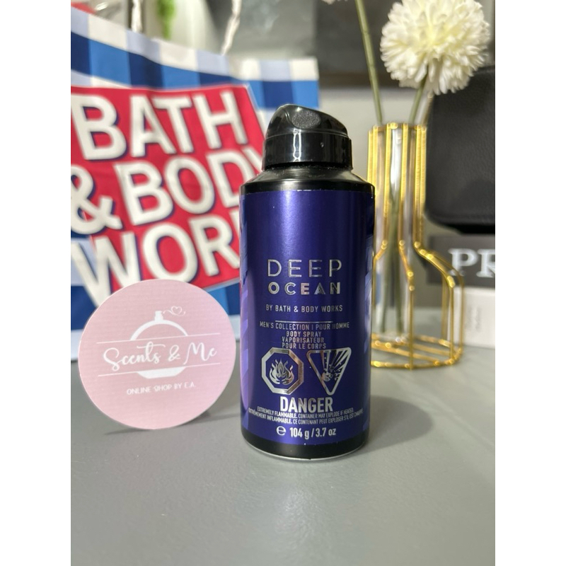 Deep Ocean Body Spray Men - Bath & Body Works Original | Shopee Philippines