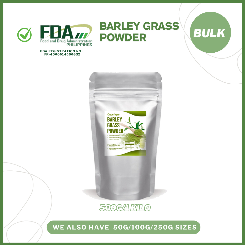 [BULK] Zenfiber Organiques Barley Grass Powder - Pure and Unsweetened ...