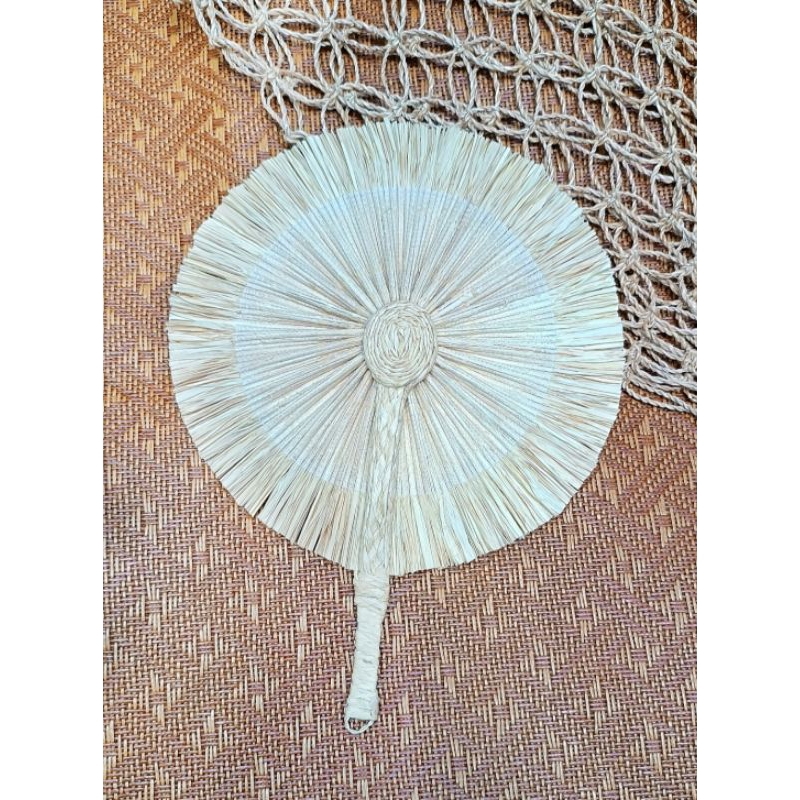 Raffia native fan abaniko pamaypay Filipino souvenir locally made ...