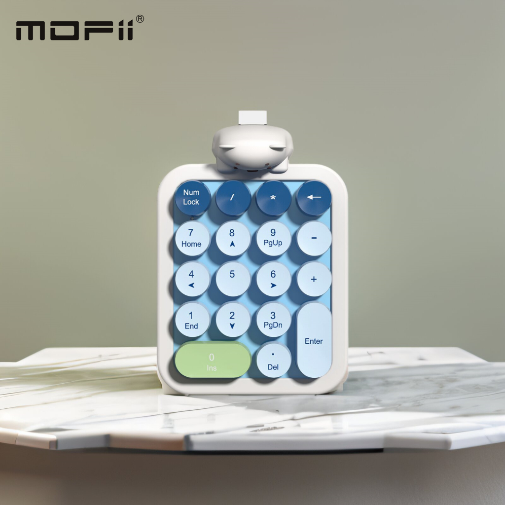 MOFii 520 Mini Stylish Wireless Numeric Keypad with Magnetic Bear ...