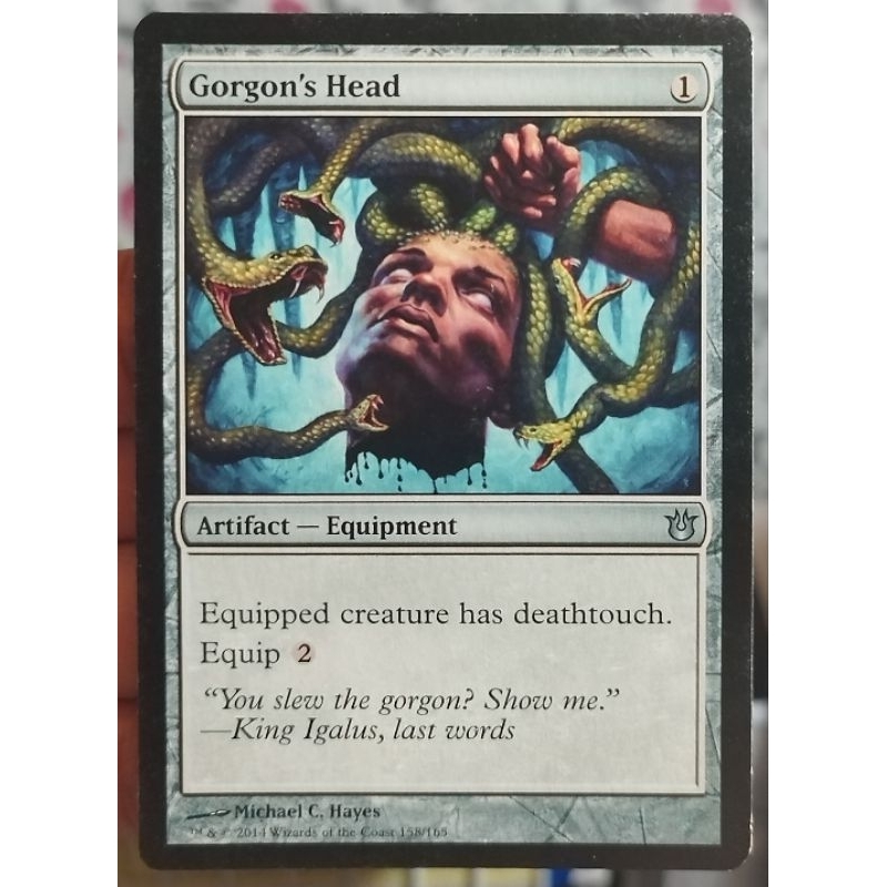 Gorgon's Head (Magic the gathering) | Shopee Philippines