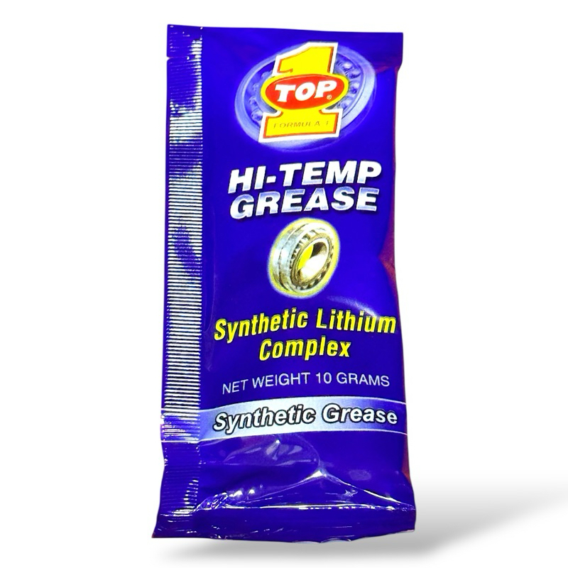 TOP-1 HI-TEMP GREASE (GRASA) SYNTHETIC LITHIUM COMPLEX 10Grams | Shopee ...