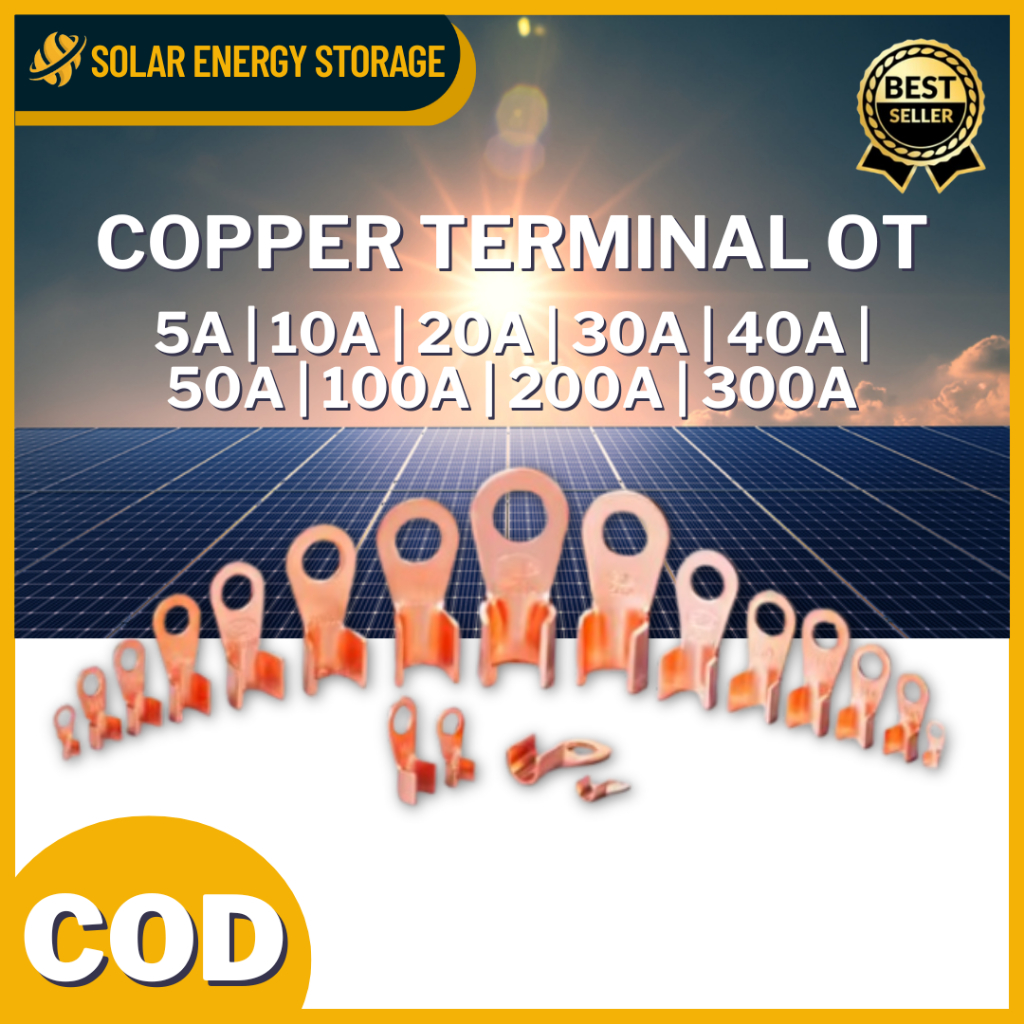 Copper Terminal OT Series connector Copper Nose ring Solar lifepo4 5 10 ...