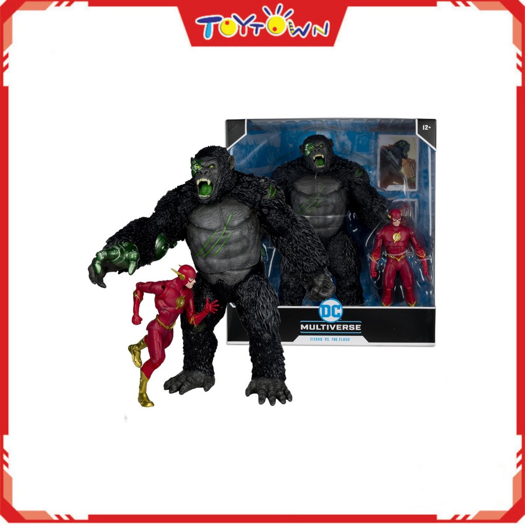 McFarlane Toys - DC Multiverse Titano vs The Flash 2 Pack | Shopee ...