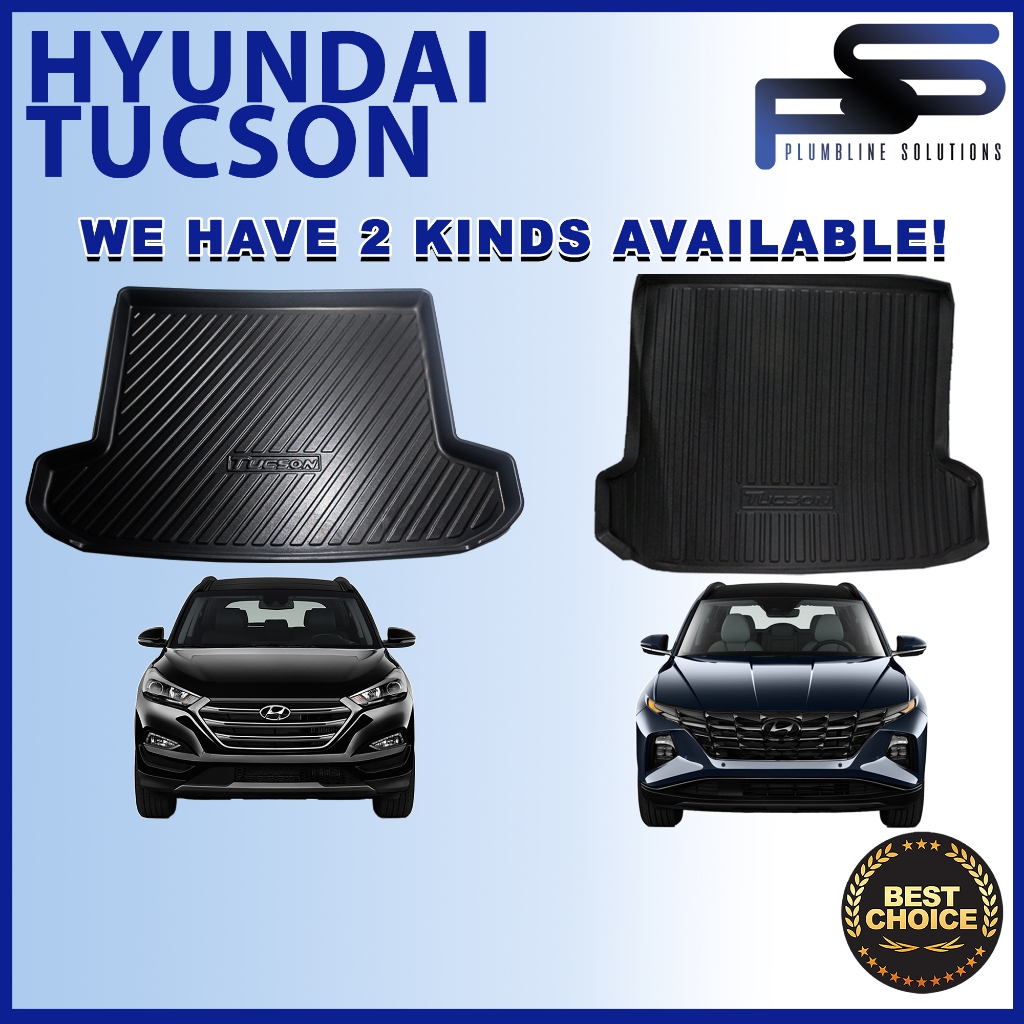 Hyundai Tucson 2016 - 2021 / 2022 Onwards Trunk Tray / Cargo Trunk Tray ...