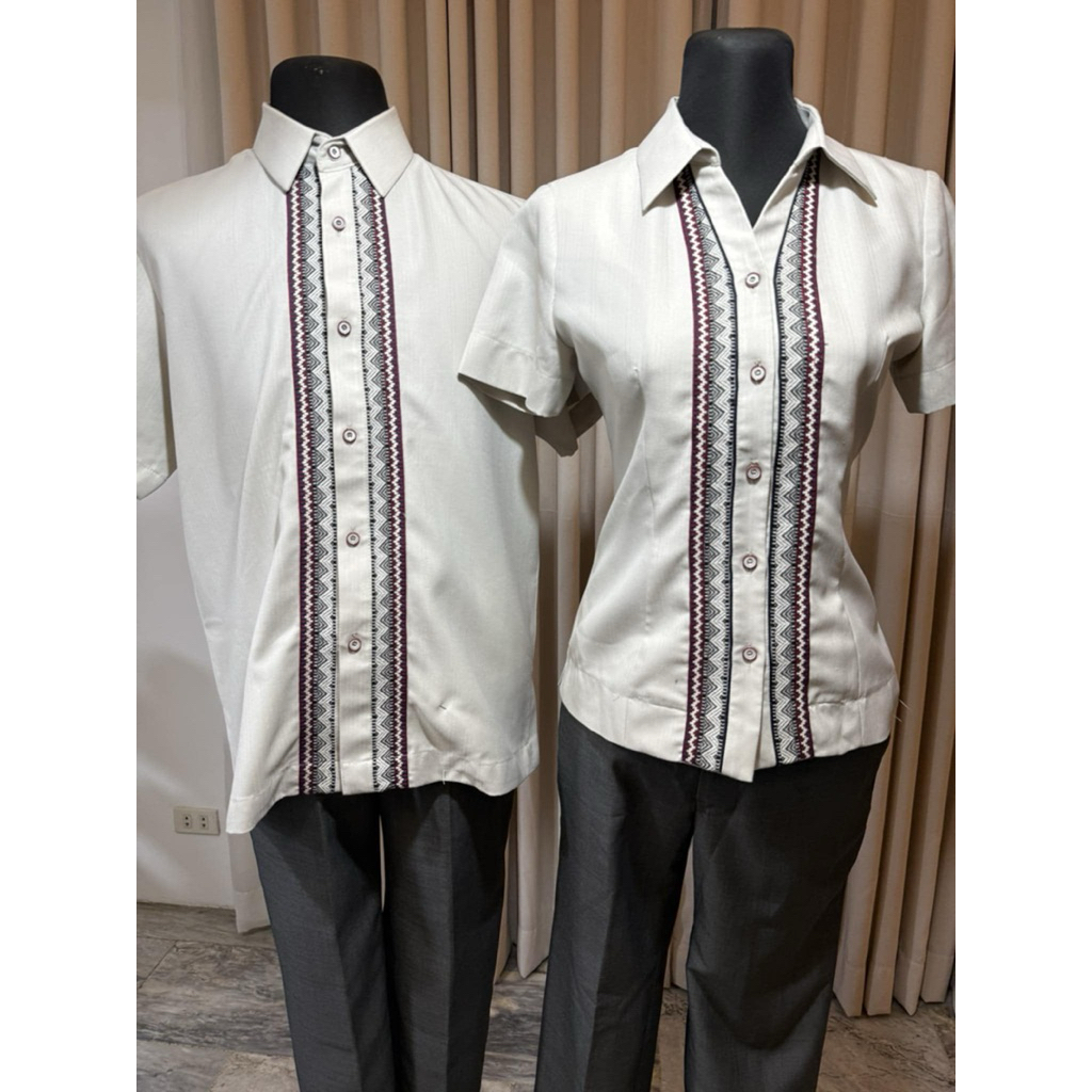 Deped Uniform Classroom based Female and Male Tela only | Shopee ...