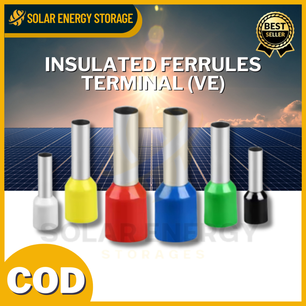 100PCS Insulated Ferrules VE Terminal Block Cord End Wire Connector ...