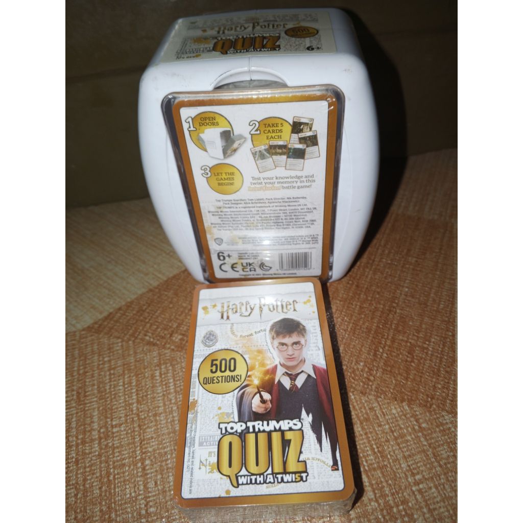 Harry Potter Top Trumps Quiz | Shopee Philippines