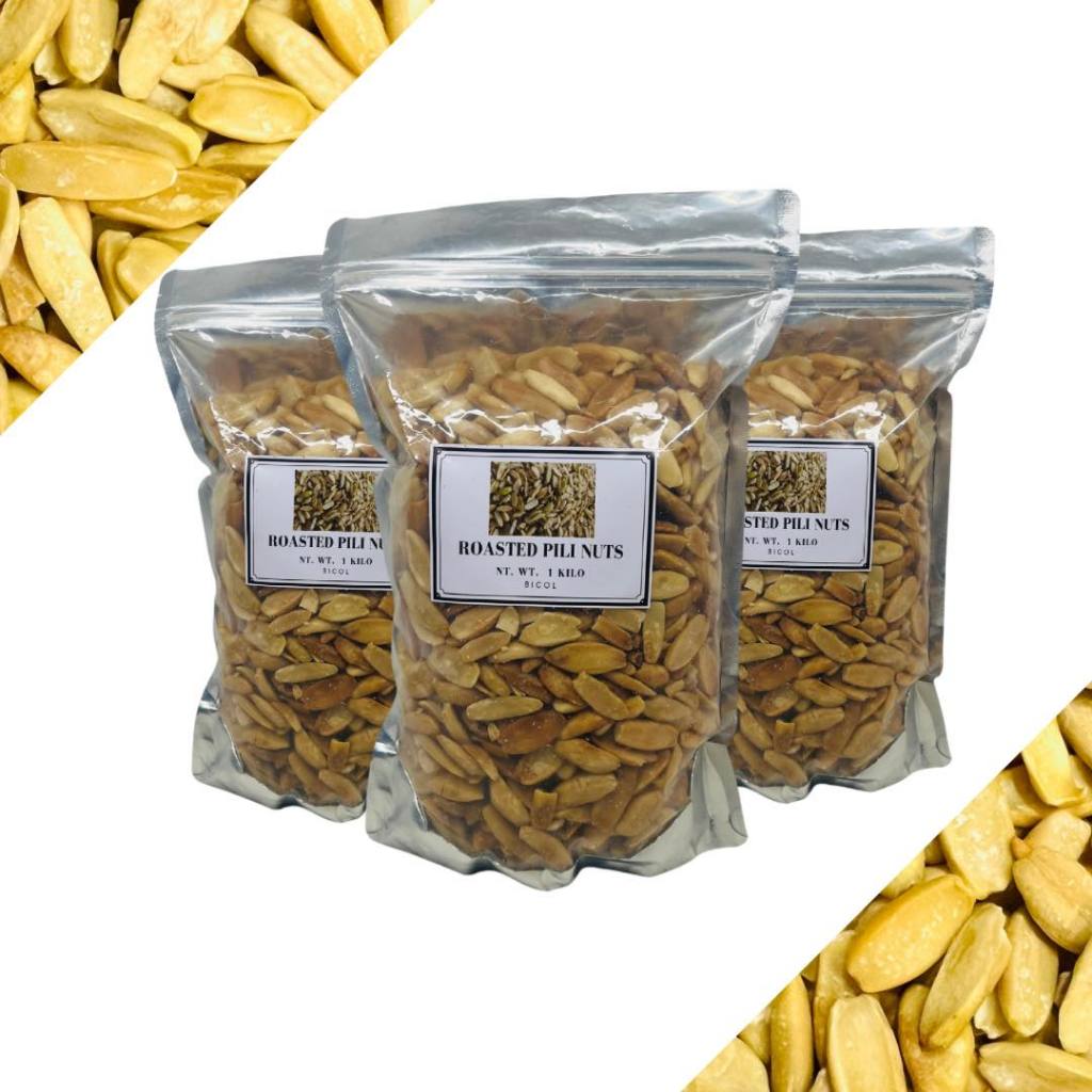 Roasted Pili Nuts 1 kilogram in Resealable Pouch (salted) | Shopee ...