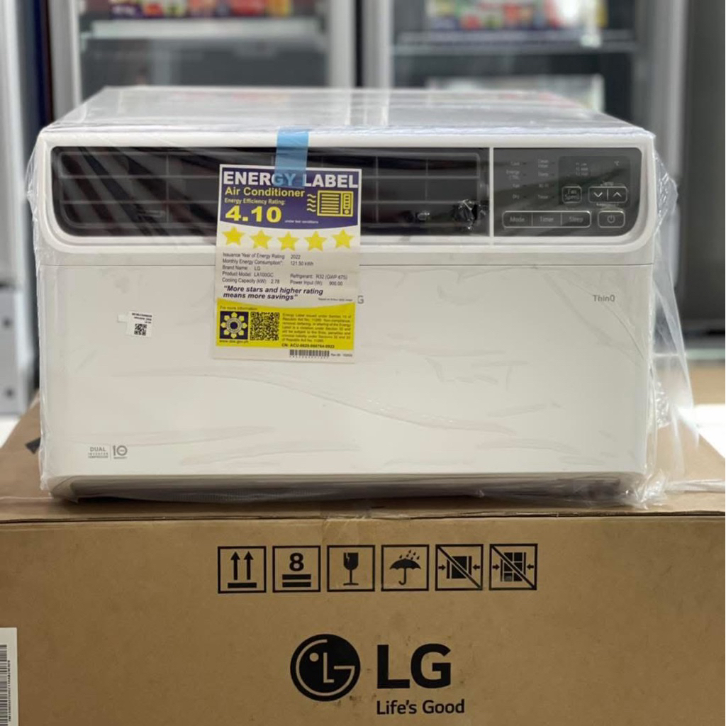 LG Window Type 1.0HP DUAL INVERTER | Shopee Philippines