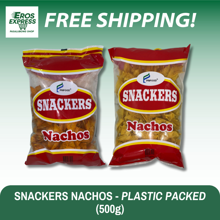 Snackers NACHOS - PLASTIC PACKED 500g | Shopee Philippines