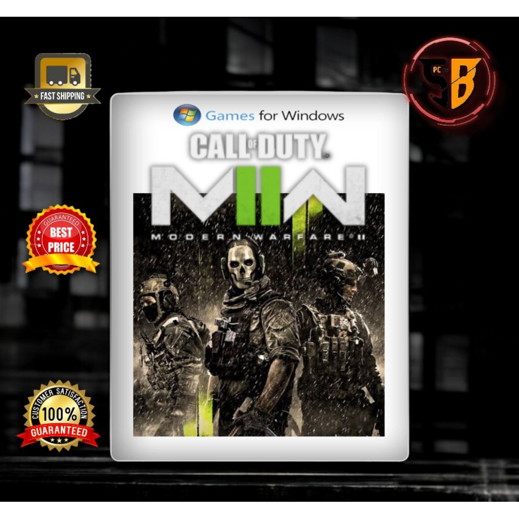 PC Laptop Video Game COD MWII Call Of Duty Modern Warfare II Windows OS ...