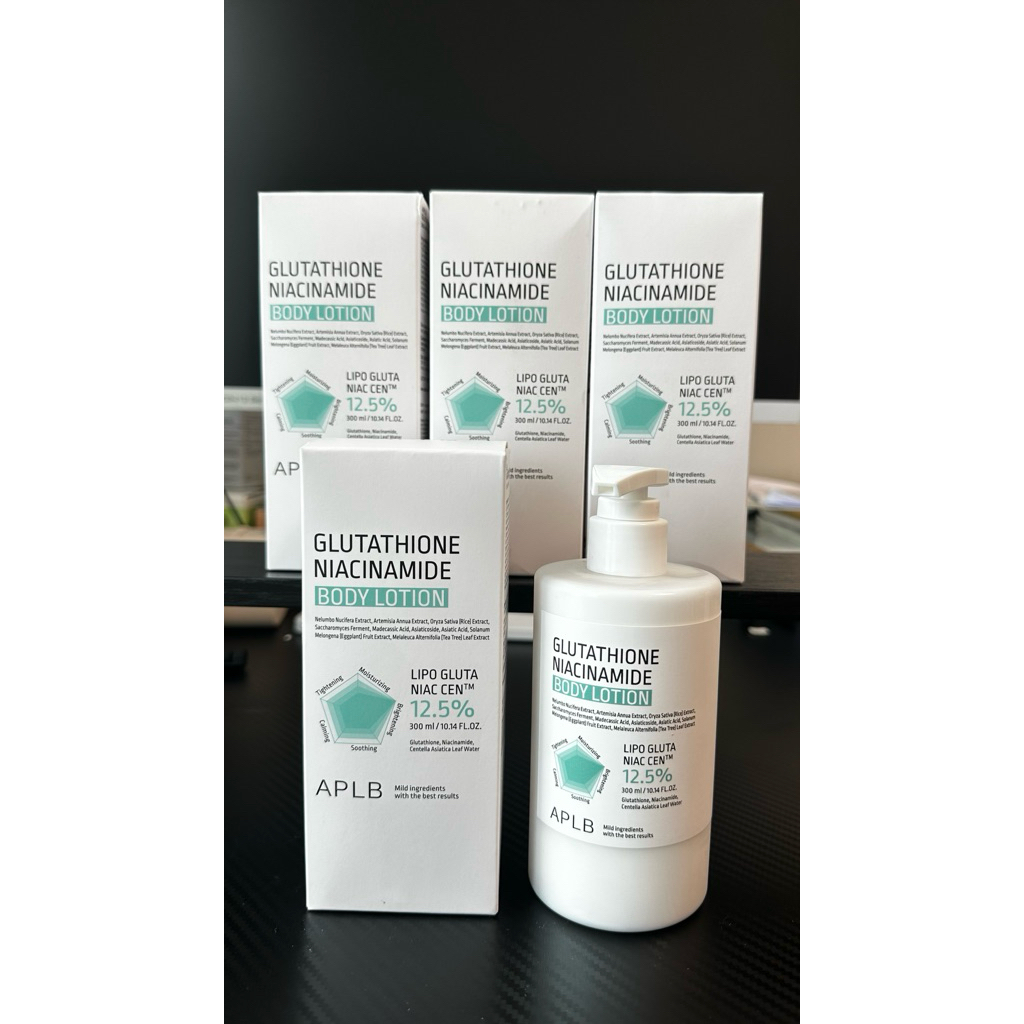 APLB GLUTATHIONE NIACINAMIDE BODY LOTION 500ml | Shopee Philippines