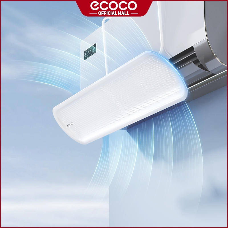 Ecoco Universal Air Conditioner Wind Deflector Adjustable Curved AC ...