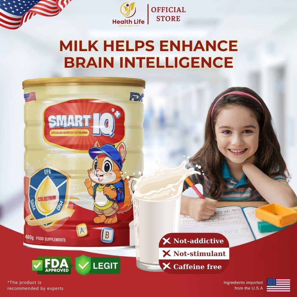 Smart IQ Milk Brain Booster For Kids, Autism | Vitamins, Minerals ...