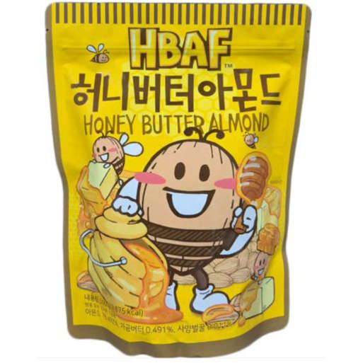 [Fast Shipping]HBAF Honey Butter Almond 190g 1Pack, Cookie& Cream Almond 190g 1packs | Shopee ...