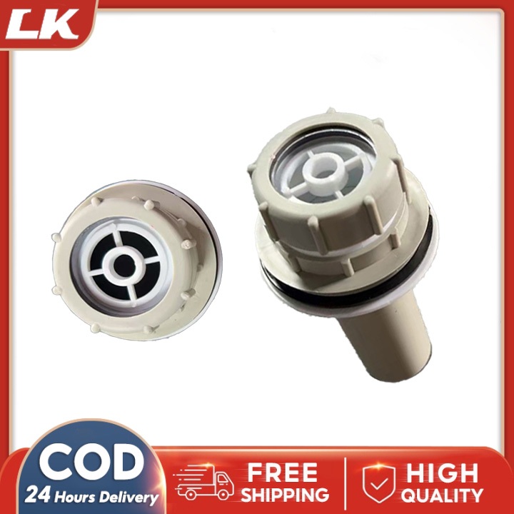 PVC Strainer 2 inch Lababo Fitting 1PCS Universal Strainer For Sink ...